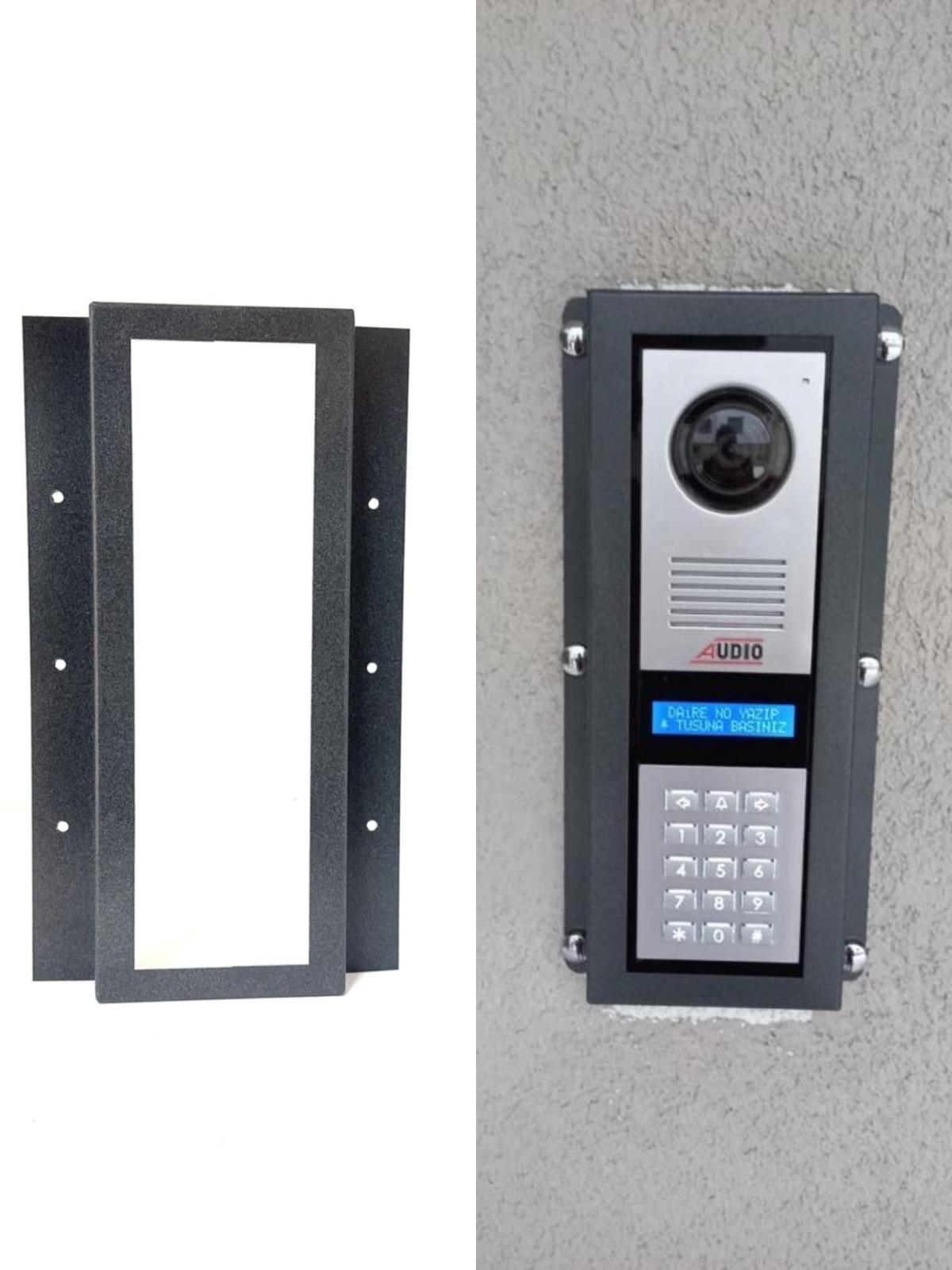 Diafon 12x32x3 cm new kapı zili koruma paneli darbelere hırsızlığa ...